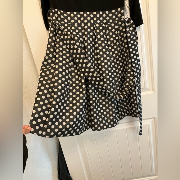 Jessica Howard | Dresses | Jessica Howard Black And Wight Polka Dot ...